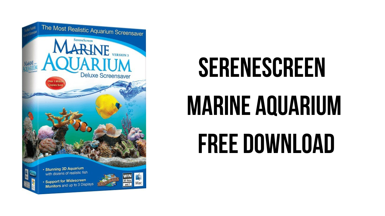 SereneScreen Marine Aquarium Free Download My Software Free